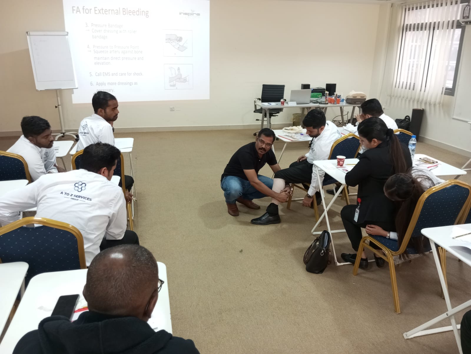 Lifesavers in Action: First Aid Training - Inspire Management Training ...