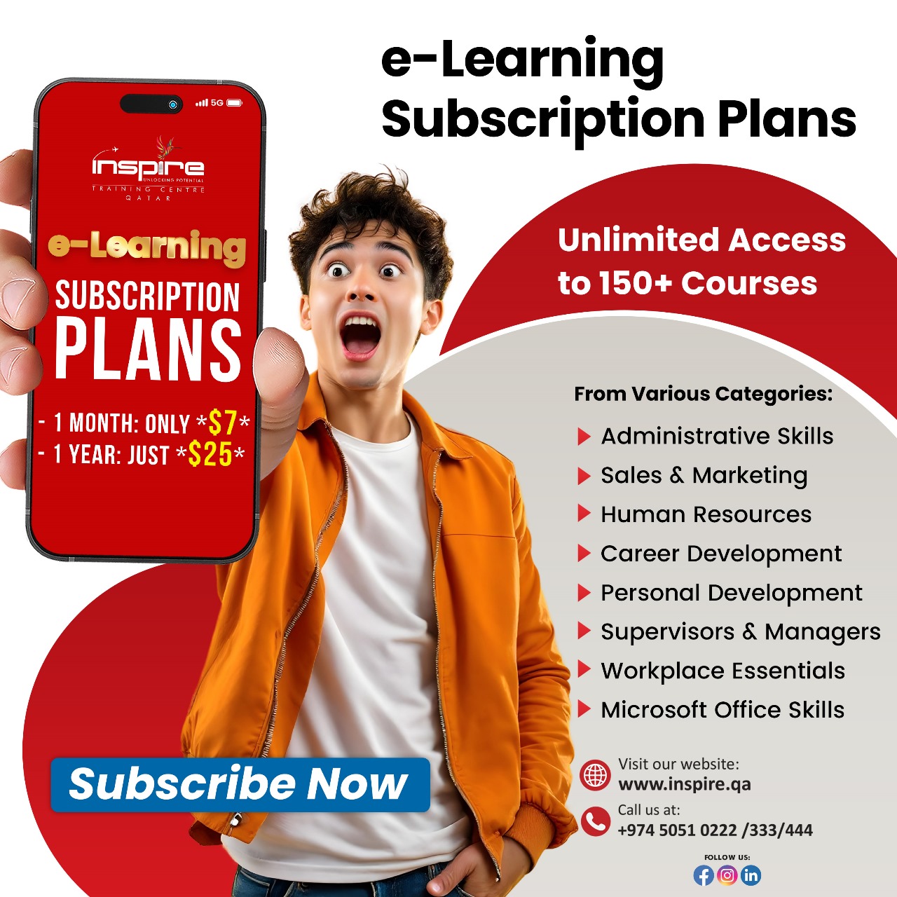 📚 Flexible & Affordable E-Learning Subscription | 150+ Courses
